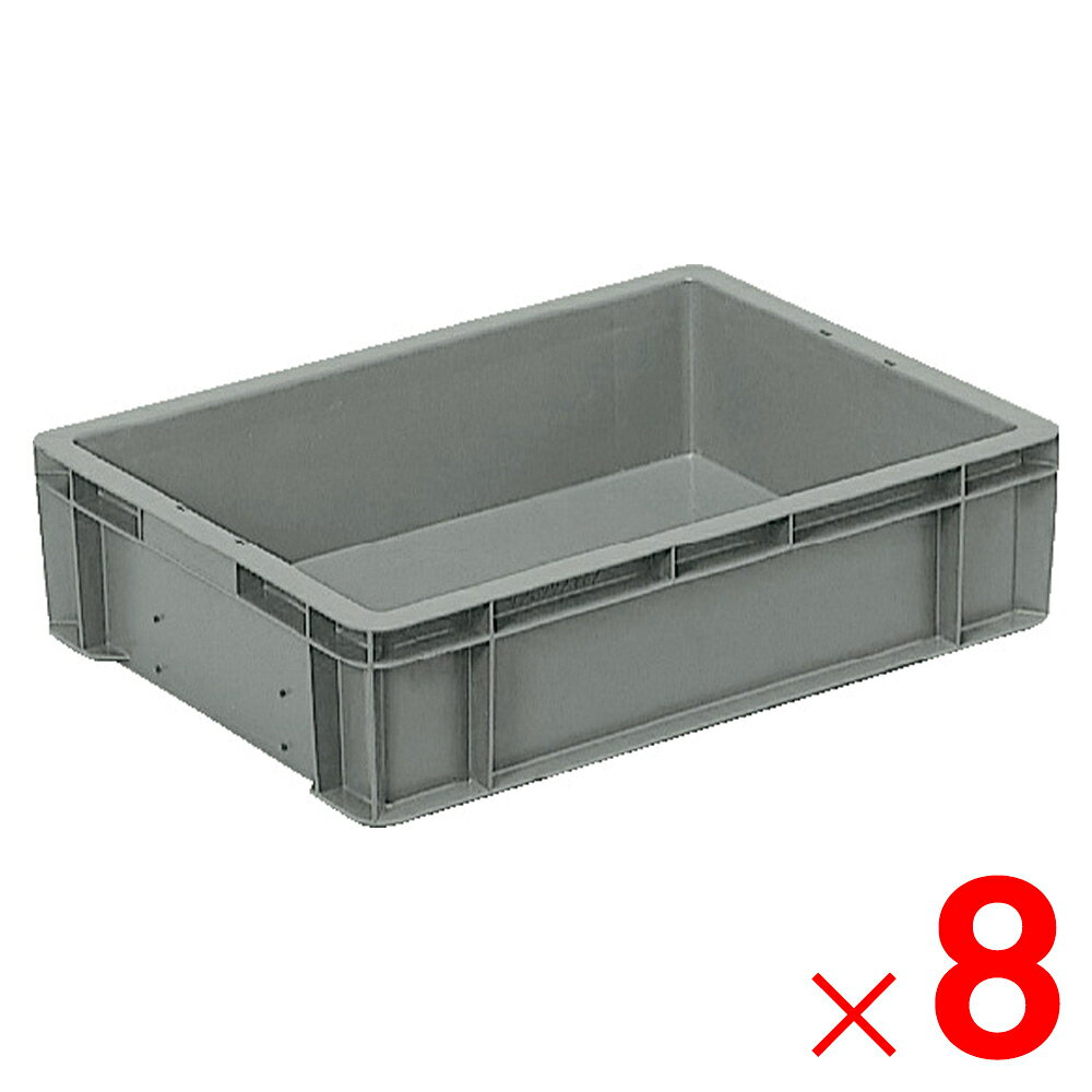 仕様 外寸(mm):600×440×150 内寸(mm):550×390×143 有効内寸(mm):544×384×135 色名:ライトグレー 色コード:GL802 材質:PP 内容量(L):30.3 商品コード:203101-00 メーカ...