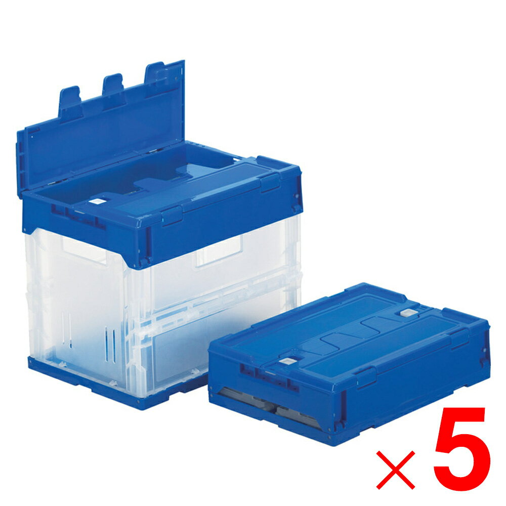 仕様 外寸(mm):440×318×377 内寸(mm):407×284×343 有効内寸(mm):406×283×343 折り畳み時全高(mm):126 色名:透明/ブルー 色コード:TMBL 材質:PP 内容量(L):39.4 商品コー...