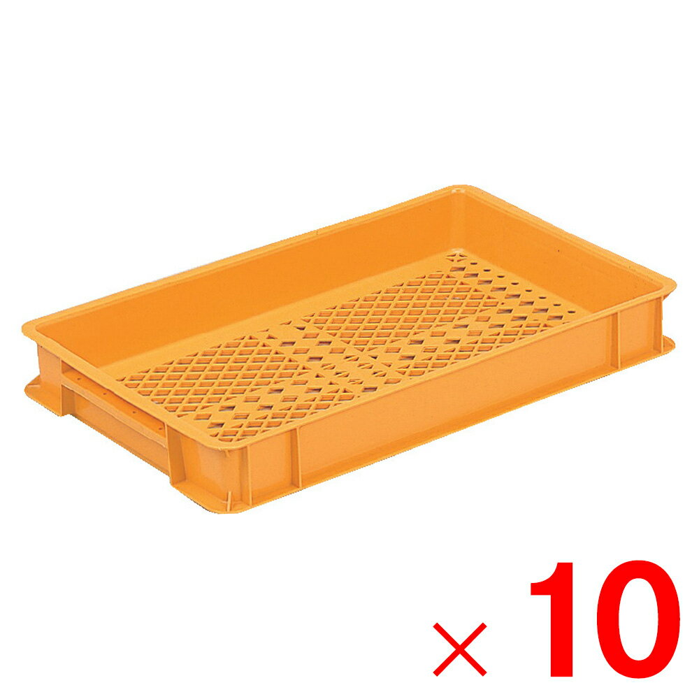 仕様 外寸(mm):683×423×92 内寸(mm):644×394×84 有効内寸(mm):637×387×74 色名:オレンジ 色コード:OR301 材質:PP 内容量(L):21 備考:納期要相談 商品コード:202155-00 メ...