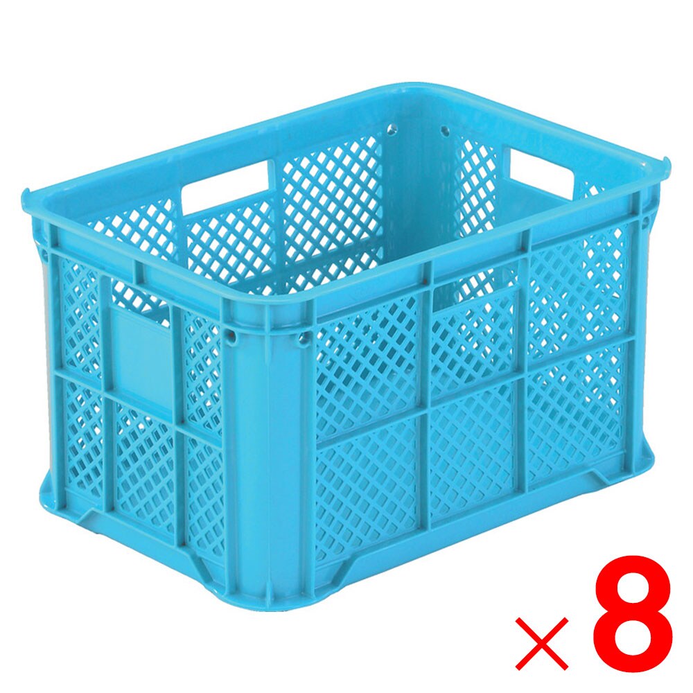 仕様 外寸(mm):521×364×311 内寸(mm):487×330×300 有効内寸(mm):479×322×290 色名:ライトブルー 色コード:BL502 材質:PE 内容量(L):47.2 商品コード:104808-00 メーカ...