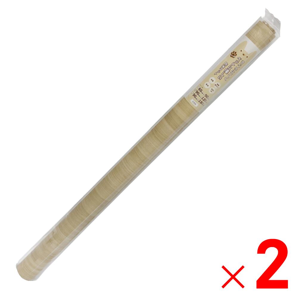 仕様材質:塩化ビニル樹脂 処理剤:無機系 サイズ:90cm×120cm 厚み0.7mm 機能:防滑・消臭・防水 商品説明 いぬ、ねこ、ウサギ等のペット向け防滑消臭マット。 マットが丈夫なので引っかかれても、噛みつかれてもボロボロになりにくい...