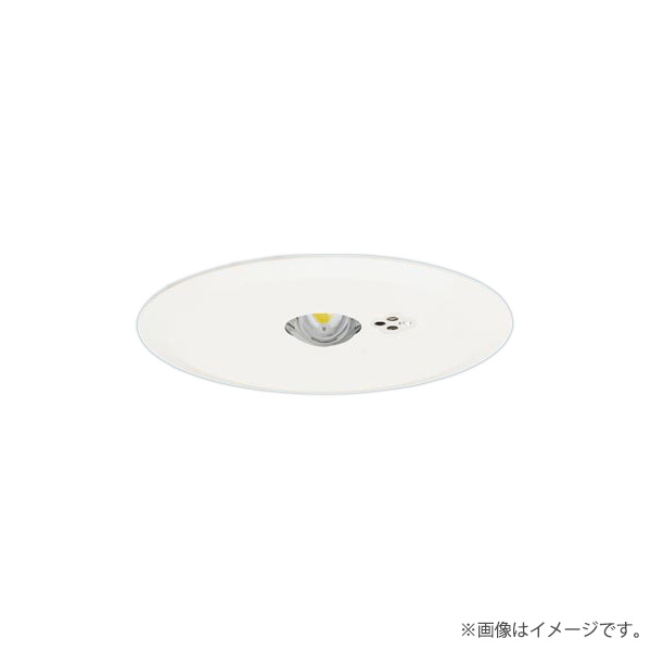 ※NNFB91415、NNFB91415Jの後継品天井埋込型　LED（昼白色）　非常用照明器具　断熱/遮音施工用・LED低天井用（ 3m）　自己点検スイッチ付・リモコン自己点検機能付／埋込穴φ150　非常灯用ハロゲン電球13形1灯器具相当L...