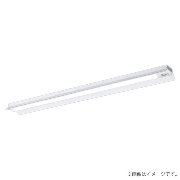 ※NNLG42617の後継品※本体のみ（ランプ別売）天井直付型　40形　器具本体（非常用）　30分間タイプ　自己点検スイッチ付・リモコン自己点検機能付・非常時LED高出力型　反射笠付型ライトバー別売◆色温度：5000 K◆幅：150 mm　...
