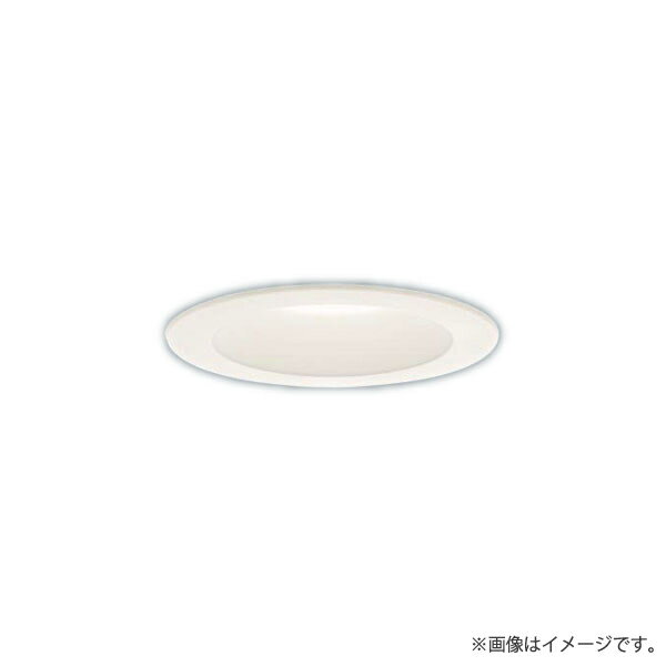 天井埋込型　LED（電球色）　ダウンライト　浅型8H・高気密SB形・拡散タイプ（マイルド配光）　埋込穴φ125　白熱電球60形1灯器具相当ランプ付◆LEDフラットランプφ70　クラス500 1灯（口金GX53-1）　◆色温度：2700 K　...