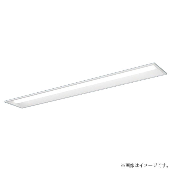 天井埋込型　40形　一体型LEDベースライト◆器具光束：3020 lm　◆安定器出力型：定格出力型　◆安定器補足：＜出力固定型＞　◆電圧：100〜242 V　◆消費電力：20.3 W　◆消費効率：148.7 lm/W◆【本体】亜鉛鋼板◆【反...