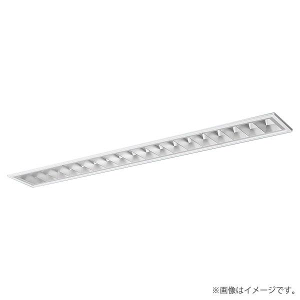 天井埋込型　40形　一体型LEDベースライト◆器具光束：3070 lm　◆安定器出力型：定格出力型　◆安定器補足：＜出力固定型＞　◆電圧：100〜242 V　◆消費電力：31.9 W　◆消費効率：96.2 lm/W◆グレア分類：V3◆【本体...