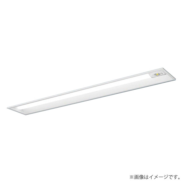 ※XLG433RGNLE9（XLG433RGN LE9）の後継品リニューアル用　天井埋込型　40形　一体型LEDベースライト（非常用）　30分間タイプ　自己点検スイッチ付・リモコン自己点検機能付・非常時LED一般出力型◆全光束：3100 l...