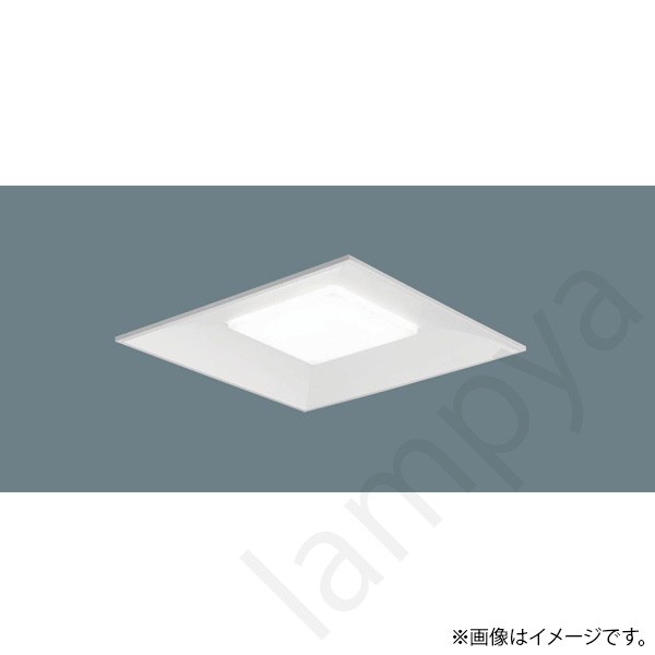 天井埋込型　一体型LEDベースライト　スクエア光源タイプ　連続調光型・調光タイプ（ライコン別売）　下面開放型　コンパクト形蛍光灯FHP32形4灯器具相当　FHP32形・8000 lmLED内蔵、電源ユニット内蔵◆LED（電球色）◆光源色温度...