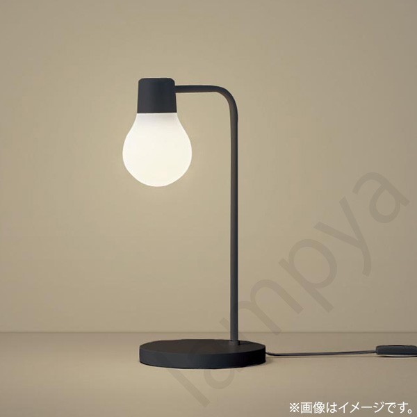 卓上型　LED（電球色）スタンド　拡散タイプ・中間スイッチ付　白熱電球60形1灯器具相当LEDユニット内蔵1個、電源ユニット内蔵◆LED（電球色タイプ）1個◆色温度：2700 K◆光源寿命40000時間（光束維持率70％）◆幅：（セード部）...