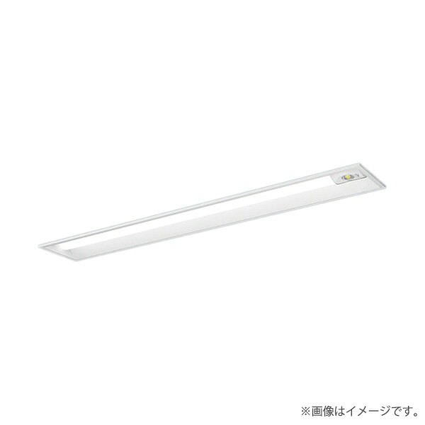 ※ライトバー別売、器具本体のみリニューアル用　天井埋込型　40形　器具本体（非常用）　30分間タイプ　自己点検スイッチ付・リモコン自己点検機能付・非常時LED一般出力型　下面開放型◆幅：210 mm　◆長：1274 mm　◆埋込穴幅：190...