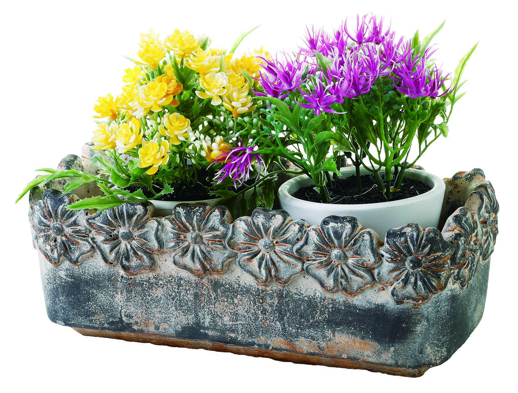 商品サイズ：W270×H100×D120材質：セメント