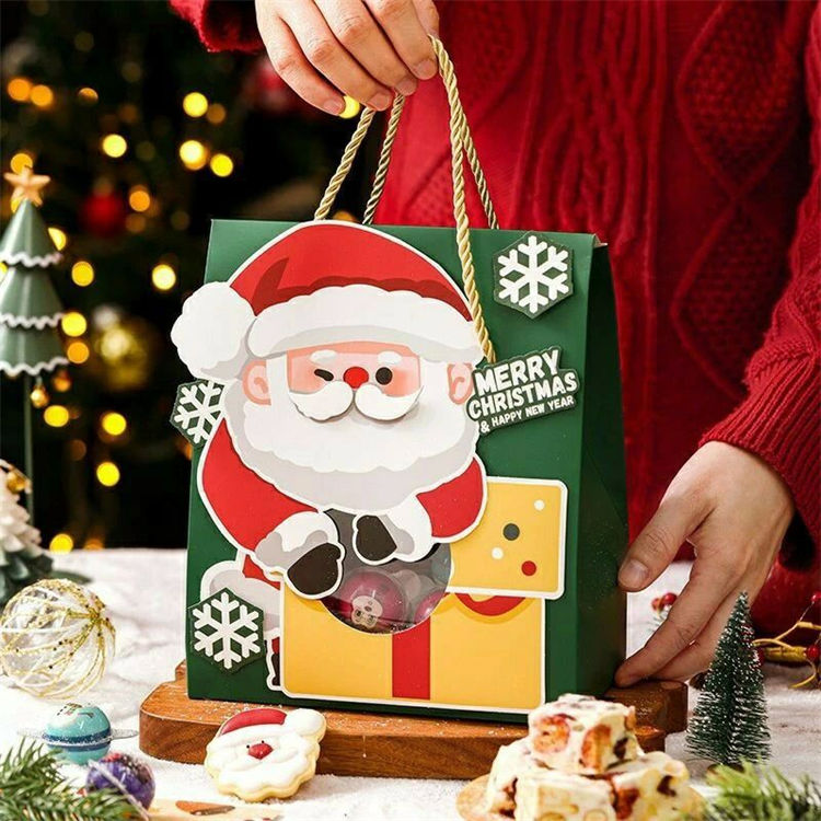クリスマスのを特別に演出する「クリスマス袋手土産のアイデアdiy包装箱キャンディービスケッ小さな手提げ袋」は、3セッでお届けします。サンタクロースやクリスマスツリーのデザインが施さたこの手提げ袋は、キャンディーやビスケッなどの小さなを入るの...