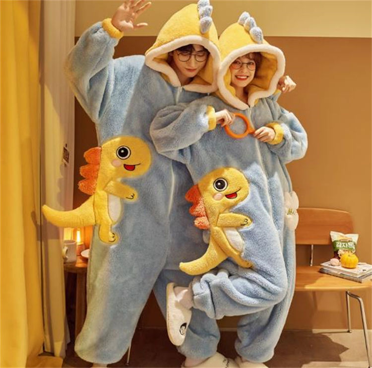 大人気！！恐竜着ぐるみタイプの子供大人用コスチュームです。Halloweenのコスプレ、クリスマスのパーティ衣装に最適・学園祭やパーティーのイベントでも多数ご利用頂いております！！パジャマ・ルームウェアとしても大活躍！！■商品説明■■サイズ...