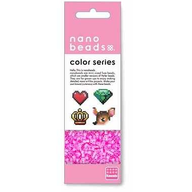 商品情報素材/材質ポリエチレン（PE）パッケージサイズW50×H160×D10 (mm)カラー/色つつじいろ注意モニター発色の具合により色合いが異なる場合がございます。ナノビーズ 単色 つつじいろ 80-15915 カワダ パーラービーズの...