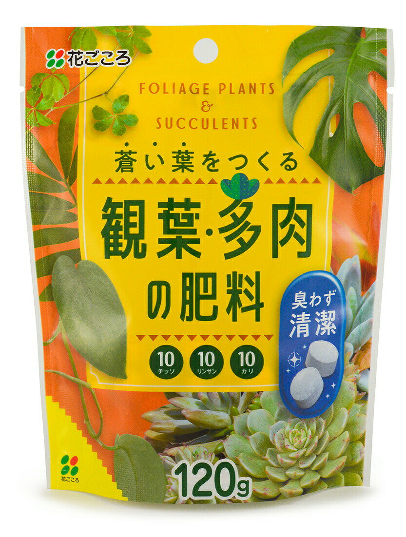 規格：120g袋 サイズ：120*150*20重量：説明：効き目がゆっくり表れる緩効性化成肥料。 扱いやすい錠剤タイプ。