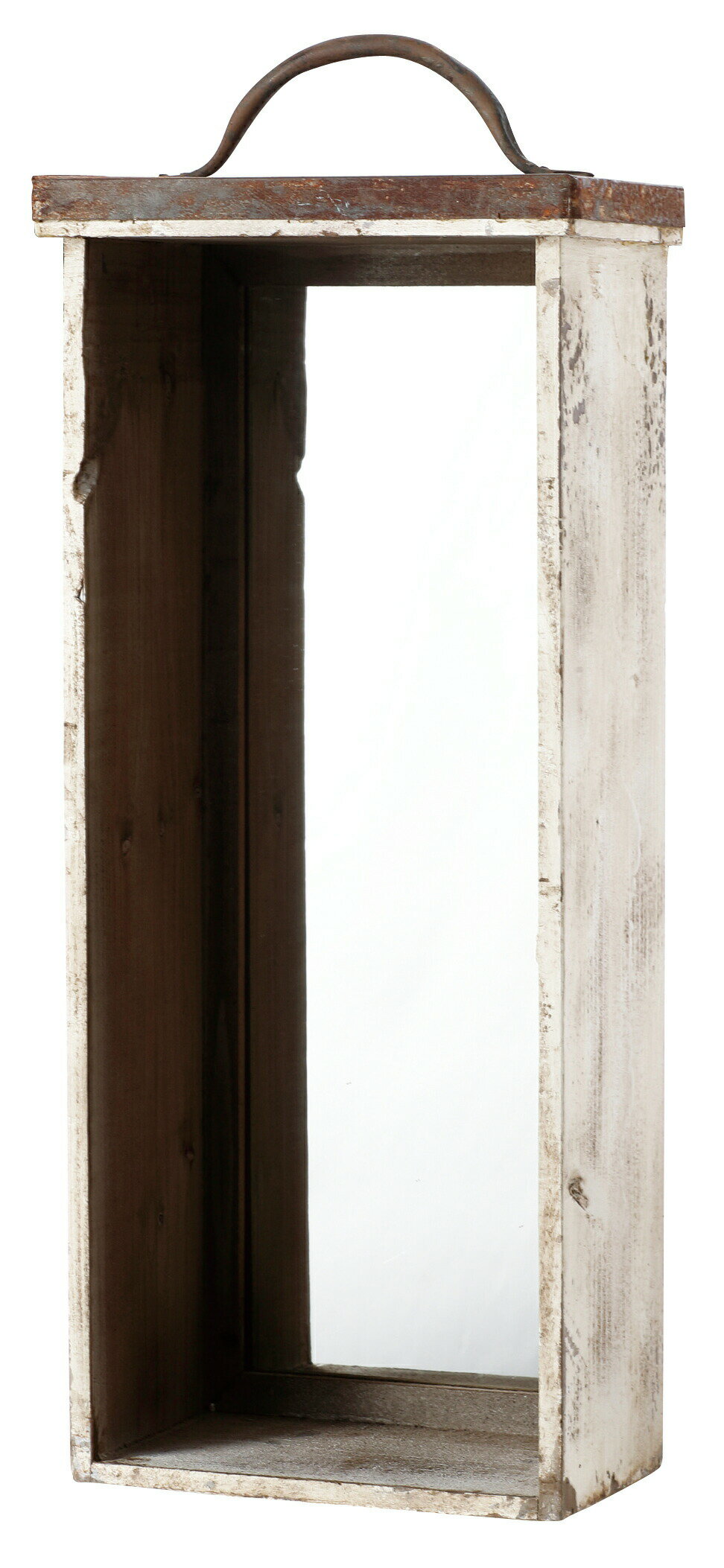 商品サイズ：W250×H640×D160材質：鏡・木・鉄