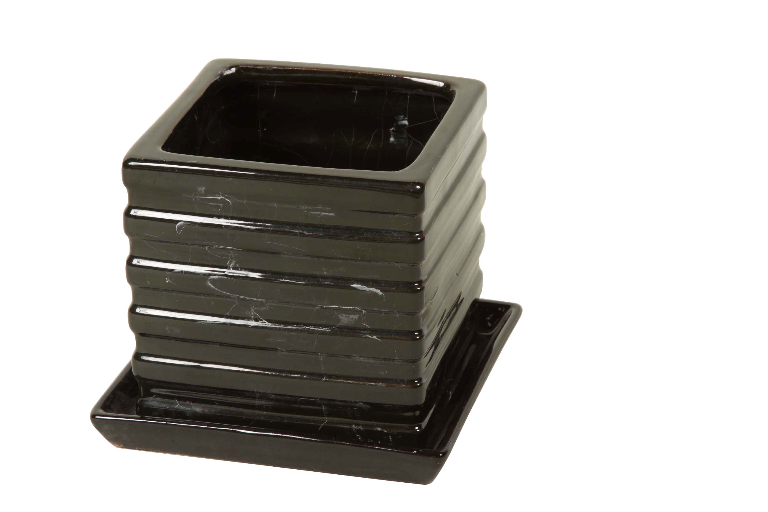 商品サイズ：□125×H120材質：陶器