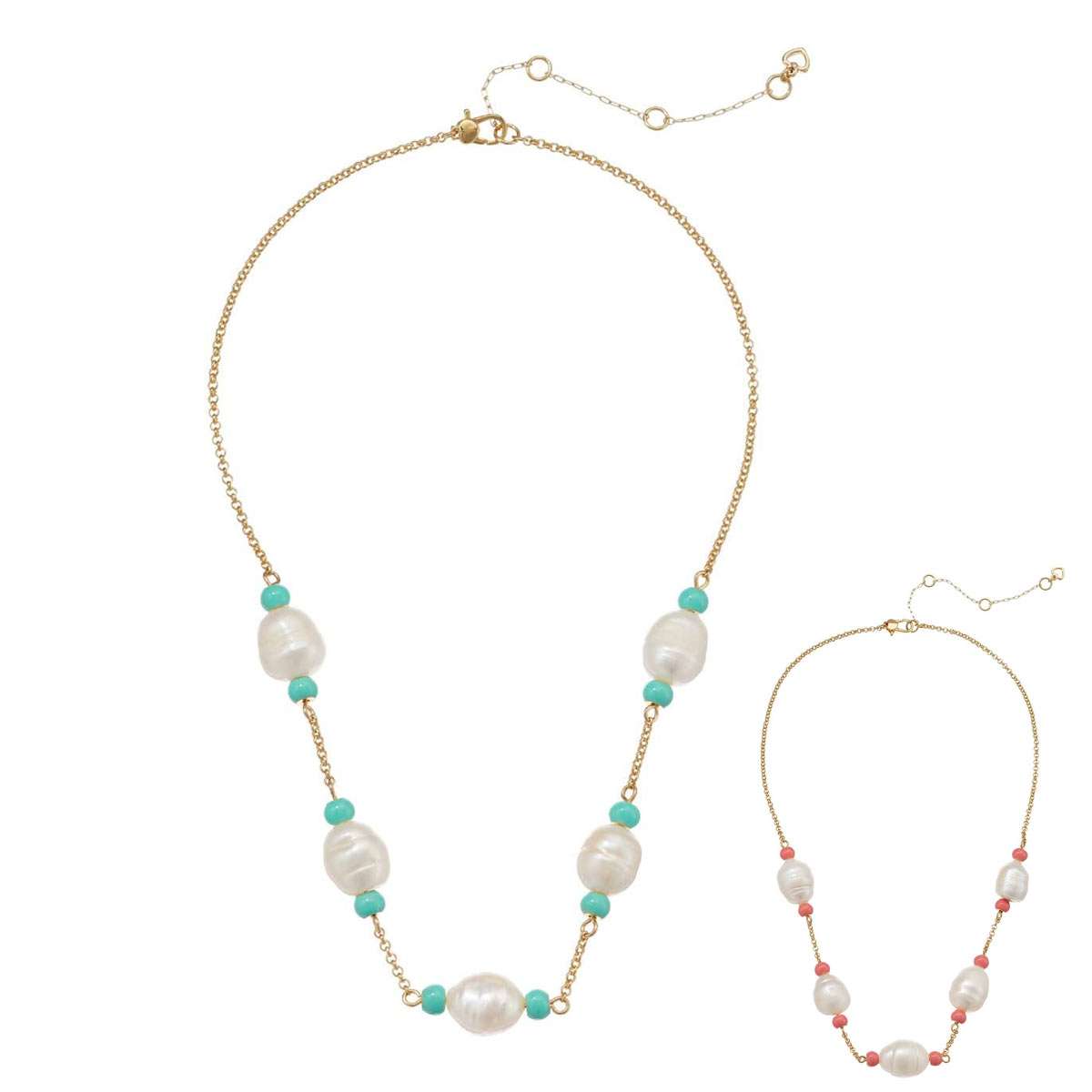 Kate Spade ケイトスペードキャンディドロップス ネックレスクラシックな形とモダンなグラフィックの要素、そして大胆な色使いが大人気のブランド。ゴールドトーンプレートのメタルに、カラフルなエナメル仕上げのビーズをあしらったスウィートな...