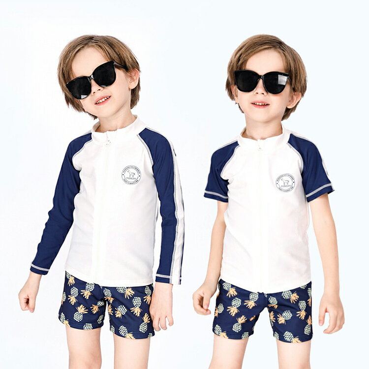 セット内容 3点セット ・トップス ・パンツ ・キャップ 3点セットで組み合わせに迷わず、トータルコーデが完成！ 長袖で、首元から手首までカバーしてくれるのも嬉しいポイント。 様々なシーンで、思い切り水遊びを楽しめます♪ 海　川遊び　プール...