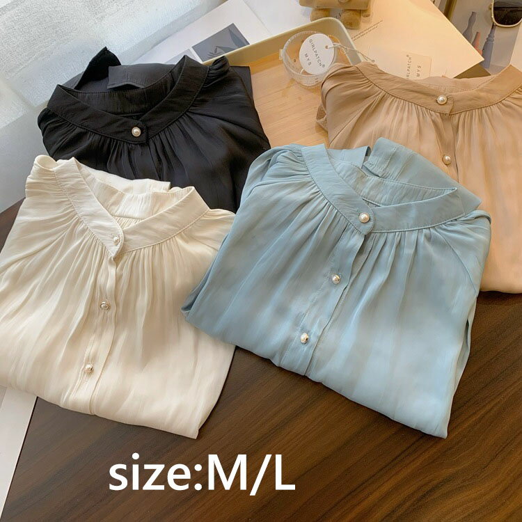 【商品コード】:y497592 【材質】：ポリエステル 【カラー】：4色 【サイズ】：約 *着丈：62cm(M) 63cm(L) *バスト：116cm(M) 120cm(L) *袖丈：58cm(M) 60cm(L) 【注意事項】 ※万一在庫...