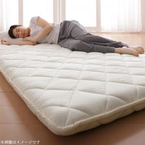 敷き布団 セミダブル 高弾力四層 テイジン V-Lap使用 日本製 高級ホテルのような寝心地を、 お手軽な敷き布団でも可能に。 国内繊維　メーカーのテイジンの開発した 高機能繊維素材『V-Lap（R)』を2枚重ねた贅沢仕立て。 高弾力・四層...