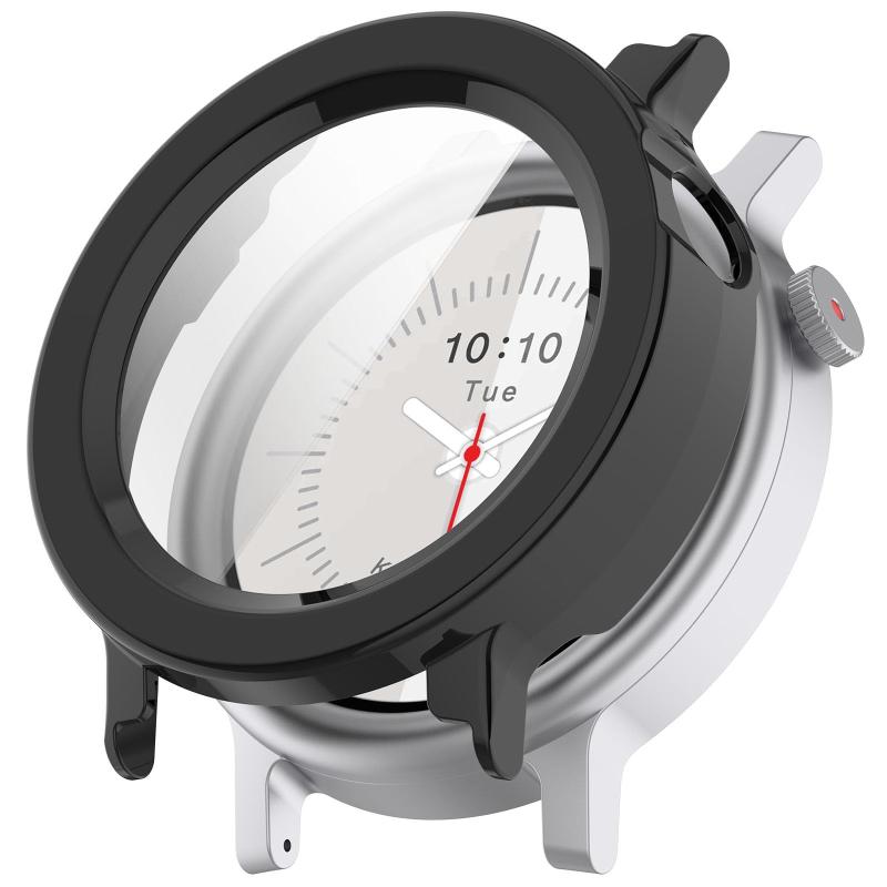 YAODLE For CMF by Nothing Watch 3 Pro カバー CMF by Nothing Watch 3 Pro ケース PC素材 カバー ガラスフィルム一体型 全面保護 二重構造 防塵 日本旭硝子材 キズ防止 軽量...