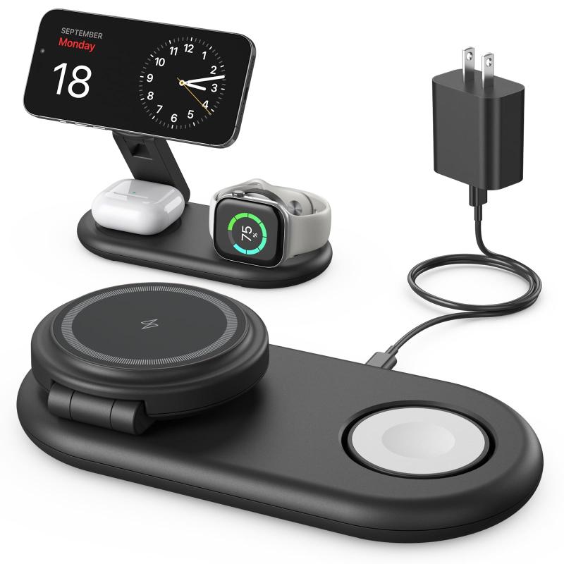 T22BLACK-WHITEワイヤレス充電器ワイヤレス充電器