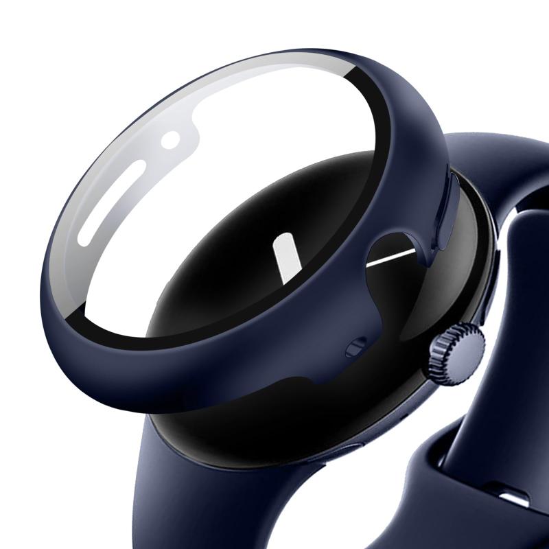 ANYOI 対応 ピクセルウォッチ ケース Pixel Watch カバー PC素材 高タッチ感度 防塵 超薄型 高透過率 防指紋 全面保護 衝撃吸収 簡易着脱 ピクセルウォッチ-PWC-PYANYOI 対応 ピクセルウォッチ ケース Pi...