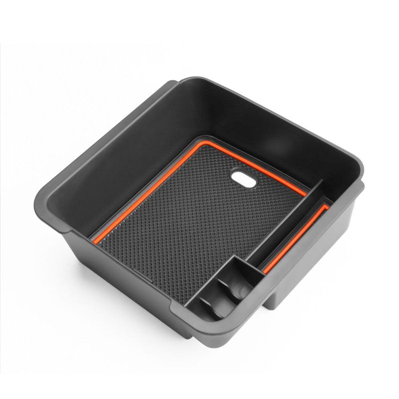 Auovo 新型 三菱 アウトランダーPHEV GN0W 専用 コンソールトレイ コンソール トレイ コンソールボックス センターコンソール アクセサリー 小物入れ ABS素材 充電USB機能 ガタガタ音なし 内装パ