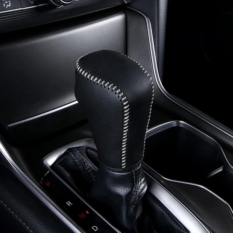 Fucaten 適合 ホンダ 新型ヴェゼル(VEZEL) e：HEV RV3/RV4/RV5/RV6(2021年4月~) 新型ZR-V (2023年4月~) 新型シビック (2021年9月~) ノブカバー シフトグリップカバー ガーニッシュ...