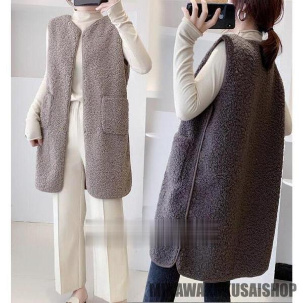 ◆素材：フェイクファー 季節：秋冬 サイズ：バスト/着丈(cm) S 96/82 M 100/82 L 106/82 XL 110/82 2XL 114/82 ●こちらの商品は平置きで測ります、若干の誤差が生じる場合があります。 ●色合いは...