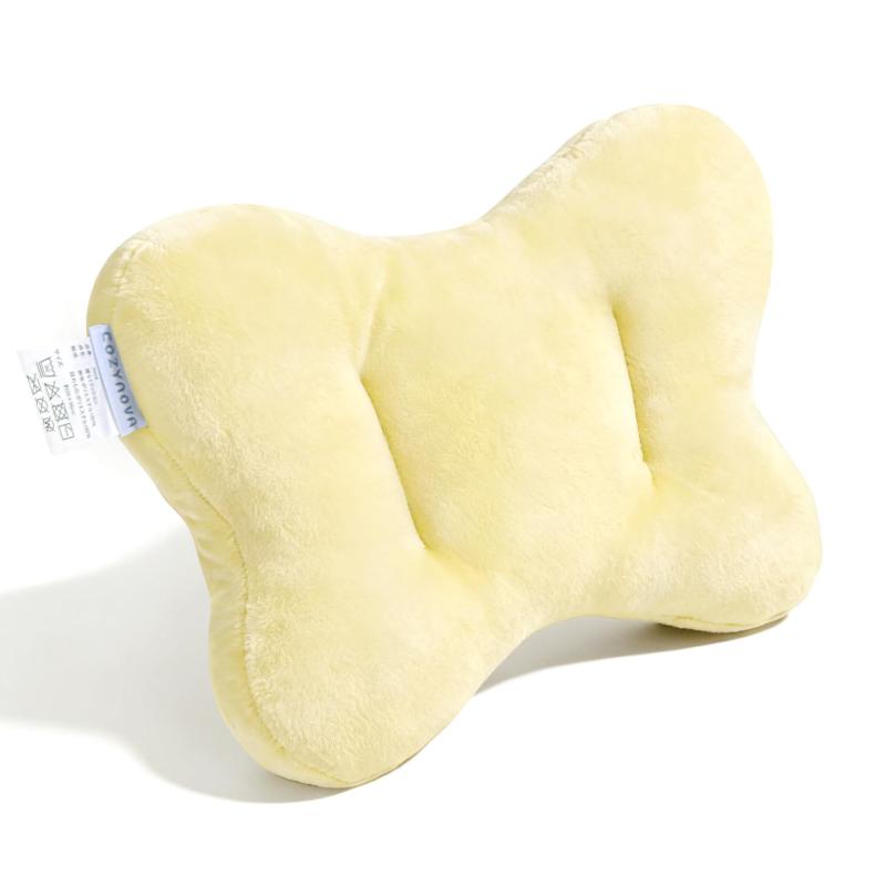 COZYNOVA 蝶型設計 腰枕 クッション 背もたれクッション 低反発クッション 【腰サポート 体圧分散 肌に優しい柔らかさ 丸洗い可能】多機能腰まくら 昼寝枕 抱き枕 足枕 オフィス/自宅/車用 約「蝶々型ですっきり包み込む」： 独自の...