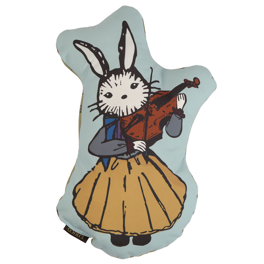 LIRICOの専属デザイナーが描く、世界観あふれるイラストがダイカットクッションになりました。 ぎゅっと抱きしめたくなる可愛さです。裏側はおしゃれなアイコン柄。 可愛らしいシルエットが目を引くダイカットクッション。インテリアに遊び心をプラス...