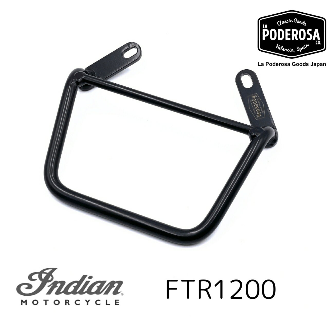 INDIAN FTR1200用シングルブラケット(左側) Klickfix対応LaPoderosaGoods サドルバッグ サイドバッグ国内在庫あり 即納 Poderosa製サドルバッグ専用ブラケット(Klickfix対応) インディアンF...