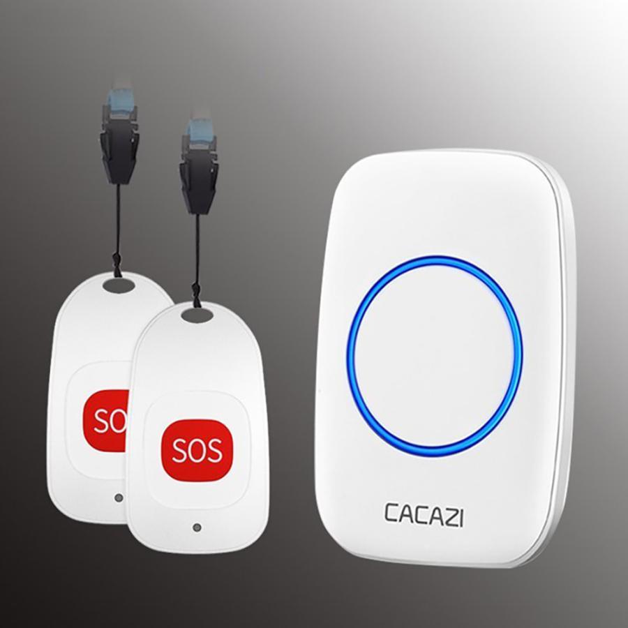 工事なし・操作簡単】この呼び出しベル（ナースコール、介護用ベル）は、工事なしで設置できるので、機械に弱い方もすぐに使えます。製品はすでにペアリング済みで、受信機をコンセントに挿すと、送信機のSOSボタンを押すだけで受信機から音が鳴ります。音...