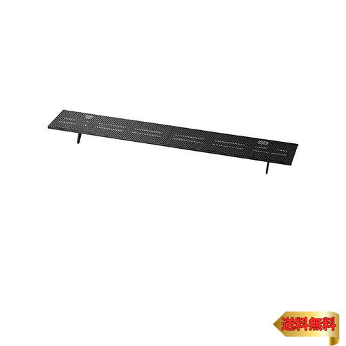 ・ブラック 90cm AVD-TVTS02BK・・Size:90cm・荷重5kgまでの物を載せることができます。・薄型テレビ・モニタ上のデッドスペースを収納スペースに変える、スチールラックです。・ディスプレイ上辺にひっかける面には、ディスプ...