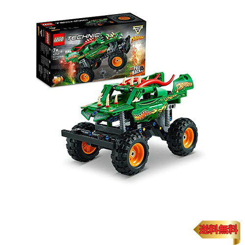 Monster Jam ドラゴン・グリーン 42149・・Style:Monster Jam ドラゴン・モンスタートラックがやって来る ? レゴテクニック Monster Jam ドラゴン(42149)は、組み立てと組み替えを楽しめる2in...