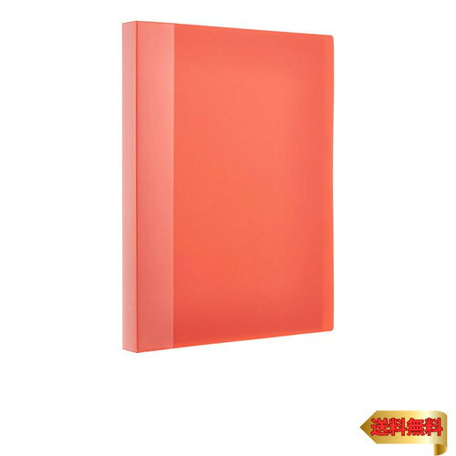 40ポケット・レッド ワンサイズ CB1033R-N・・Color:レッドStyle:40ポケットPatternName:単品・本体寸法:A4・S型/タテ307xヨコ235x背巾26mm・本体重量:約420g・表紙厚み:0.8mm・ポケット...