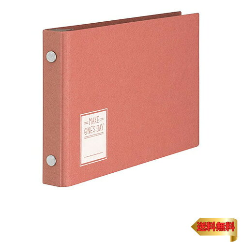 レッド/ミニ/FM62-01・Color:レッドPatternName:単品・パッケージ個数:1・小さいから使いやすい「Loose Leaf MINI」シリーズのバインダー・楽しい1日を過ごしてほしいという想いがこめられた手触りのよい紙表紙...