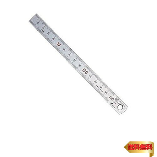 ・シルバー 15cm 13404・・Size:15cmPatternName:単品・工場・作業現場のプロツール・●裏面:インチ換算表(Br)●全長(mm):175(Br)●幅(mm):15(Br)●厚み(mm):0.5(Br)●呼び寸法(m...