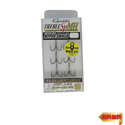 バラ トレブルSPハイパーシールド/#12(6本入)/67631-12-0-07・パッケージ個数:1・HookSize:#12「トーナメントグレイドワイヤー」採用スプロートベンドタイプ