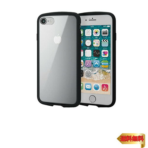スタンダードブラック/-/PM-A22STSLFCBK・Color:ブラックStyle:スタンダード・パッケージ個数:1・対応機種：iPhone SE (第2世代/第3世代)、iPhone 8、iPhone 7・全周に配置した独自設計のエア...