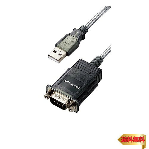 グラファイト/-/UC-SGT2・パッケージ個数:1・パソコンのUSB-AポートをRS-232C(D-Sub9pin)プラグに変換し、PDAやモデム・TAなどのRS-232C周辺機器とデータ転送ができる変換ケーブルです。・付属のドライバーC...
