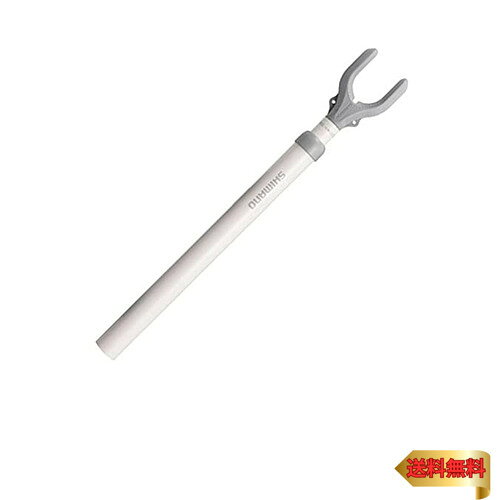 モダンオフホワイト/-/983893・サイズ:収納時:315mm 伸長時535mm・竿受部内径:27mm・重量:123g・素材:本体/ABS樹脂、POM・無段階ズーム式(315~535mm)のスタンド付き投釣りから波止釣りまでエサ付け等で、...