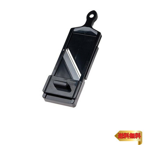 スーパーフードスライサーブラック/サイズ:××mm/PG-607・Style:スーパーフードスライサーPatternName:旧タイプ・パッケージ個数:1・本体・ホルダー:ABS樹脂、刃部:ステンレス刃物鋼・生産国:日本・ホルダー付・ワイド...