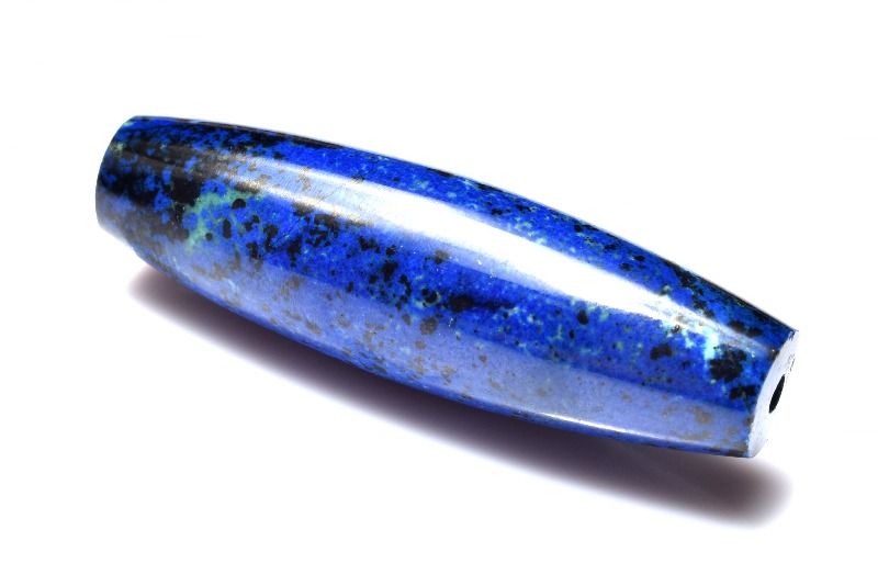 材質アズロマラカイト 39x12mm 産地：コンゴ共和国サイズ約39x12mm重さ約9g特徴・意味全体的にブルーが多く、アズライトの発色が良いものを厳選したアイテムです。ブルーとグリーンのコントラストが堪らなく美しく、地球の様なカラーは見て...