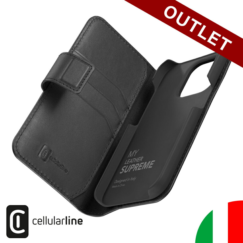 ◆選ばれる理由◆ イタリアNo.1ブランドCellularlineが送るベストセラーアイテムSupreme。シュプリーム（最高品質）の名の通り、イタリアの職人がハンドメイドで仕立てたビジネスマンにおすすめのスマホケース。植物性タンニンでなめ...