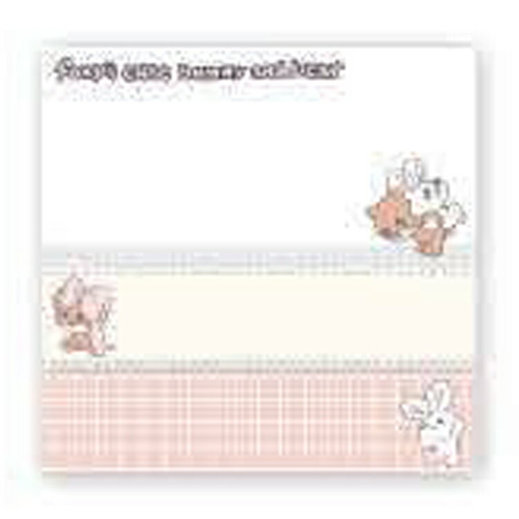 商品仕様【パッケージサイズ】約W80×H110×D4mm 【本体サイズ】 大：約W70×H34.75mm 小：約W70×H16.5mm 【内容】大1柄 小2柄 各30枚綴り 計90枚綴り 【素材】紙特記事項※画像はあくまでも商品イメージにな...