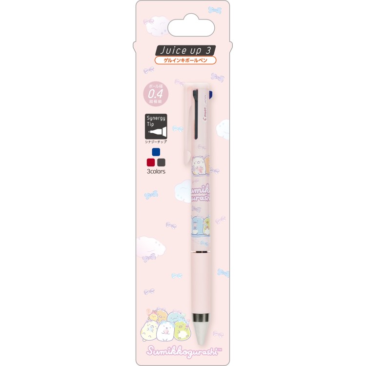 商品仕様【サイズ】約140×直径10.7mm 【仕様】0.4mmボールペン 【インク色】黒・赤・青 【生産国】日本 【特長】 　軸色は、大人も使いやすいかわいいパステルカラー♪ 　ペン先は細書きで人気の0.4mm極細タイプ！ 　鮮やかな発色...