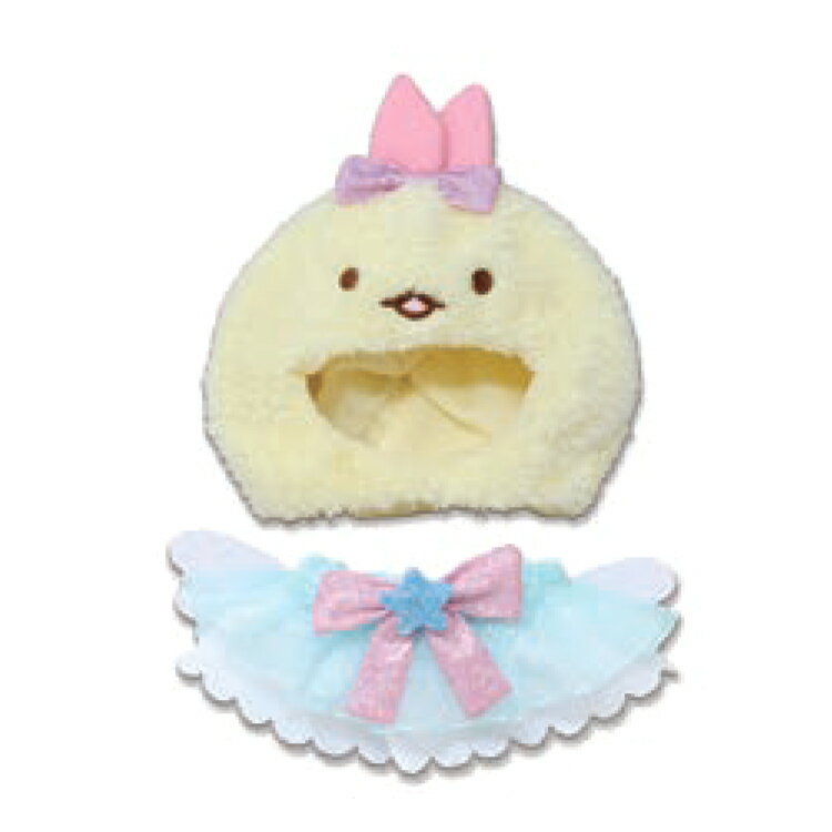 商品仕様『天使なえびてんアイドル』がぬいぐるみ専用のお洋服に！推し活アイテムに最適♪【ぬいぐるみ適用サイズ】　ぬいぐるみ座高約16cm位まで特記事項※画像はあくまでも商品イメージになります。実際の商品と色や仕様が異なる場合がありますので、予...